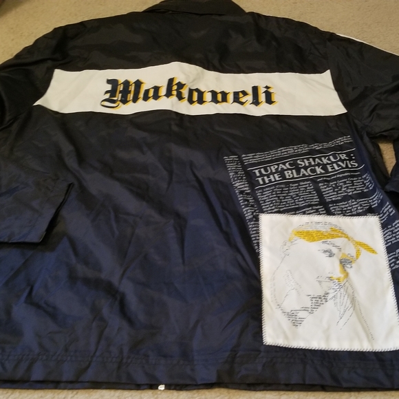 Makaveli | Jackets & Coats | Vintage Makaveli Branded Tupac Track ...